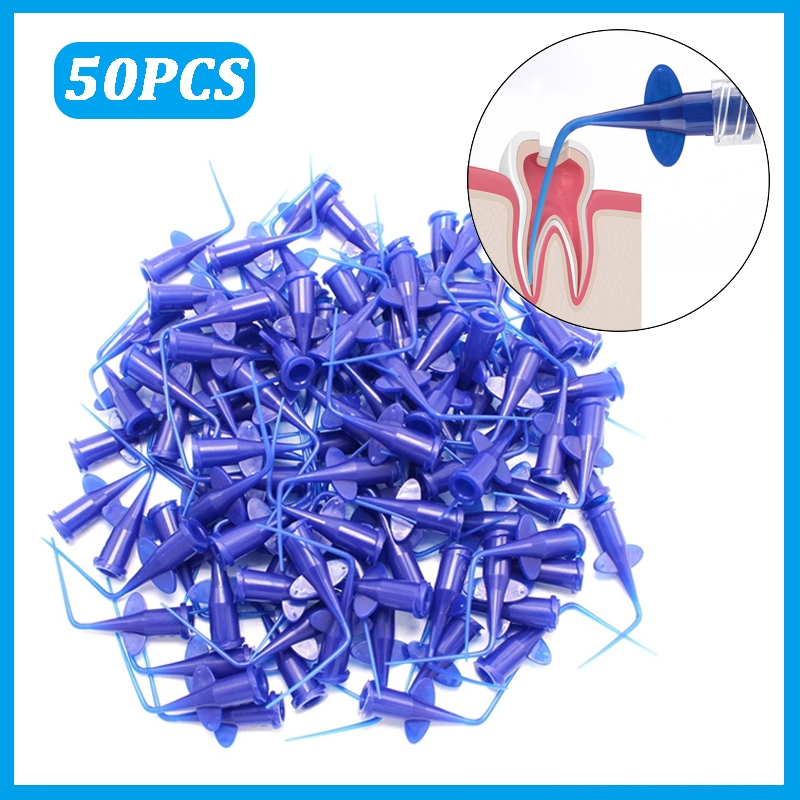 Jual 50pcs Dental Irigasi tip suction endo suction tip irigasi saluran ...
