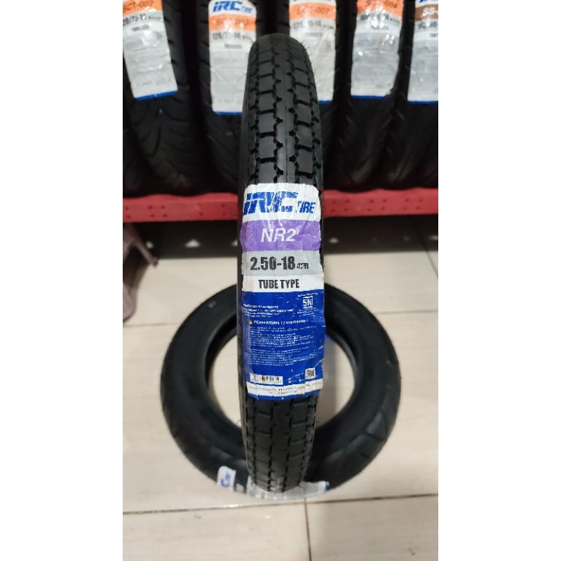 Jual Ban Belakang IRC NR 2 Uk 250-18 Tubetype Ban Klasik Tahun prod ...