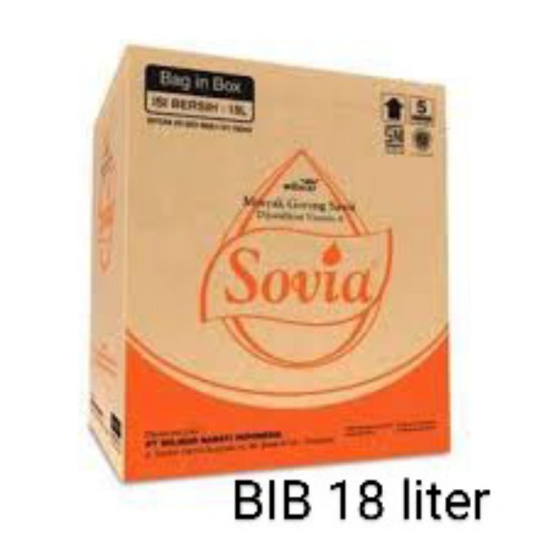 Jual minyak goreng sovia bib 18 liter | Shopee Indonesia