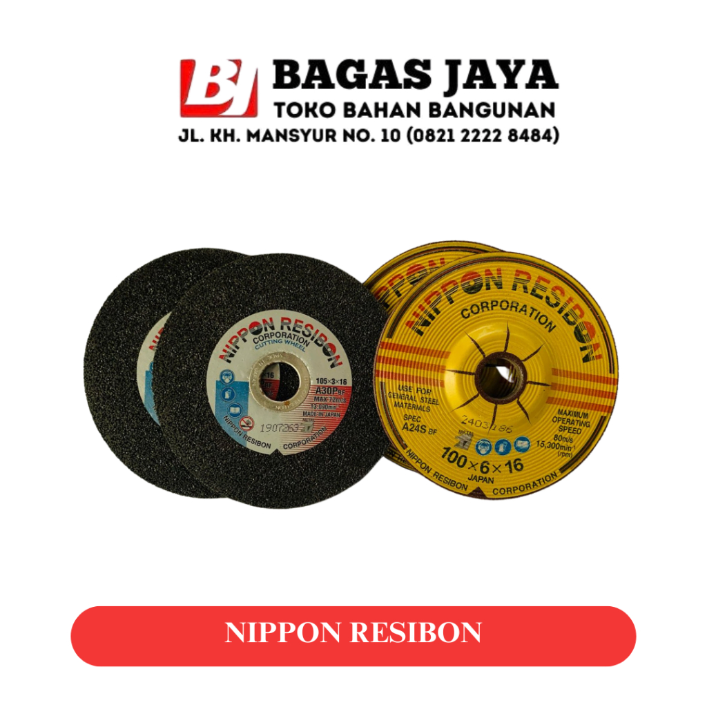 Jual Batu Gerinda / Batu Potong Besi - NIPPON RESIBON | Shopee Indonesia