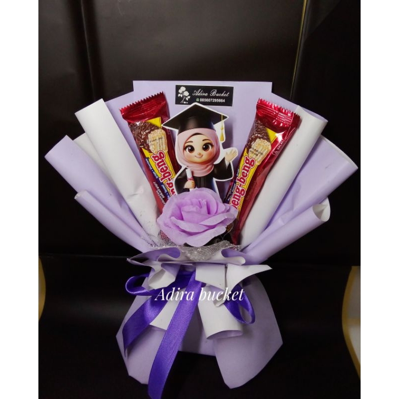 Jual bucket Snack + Topper wisuda | Shopee Indonesia