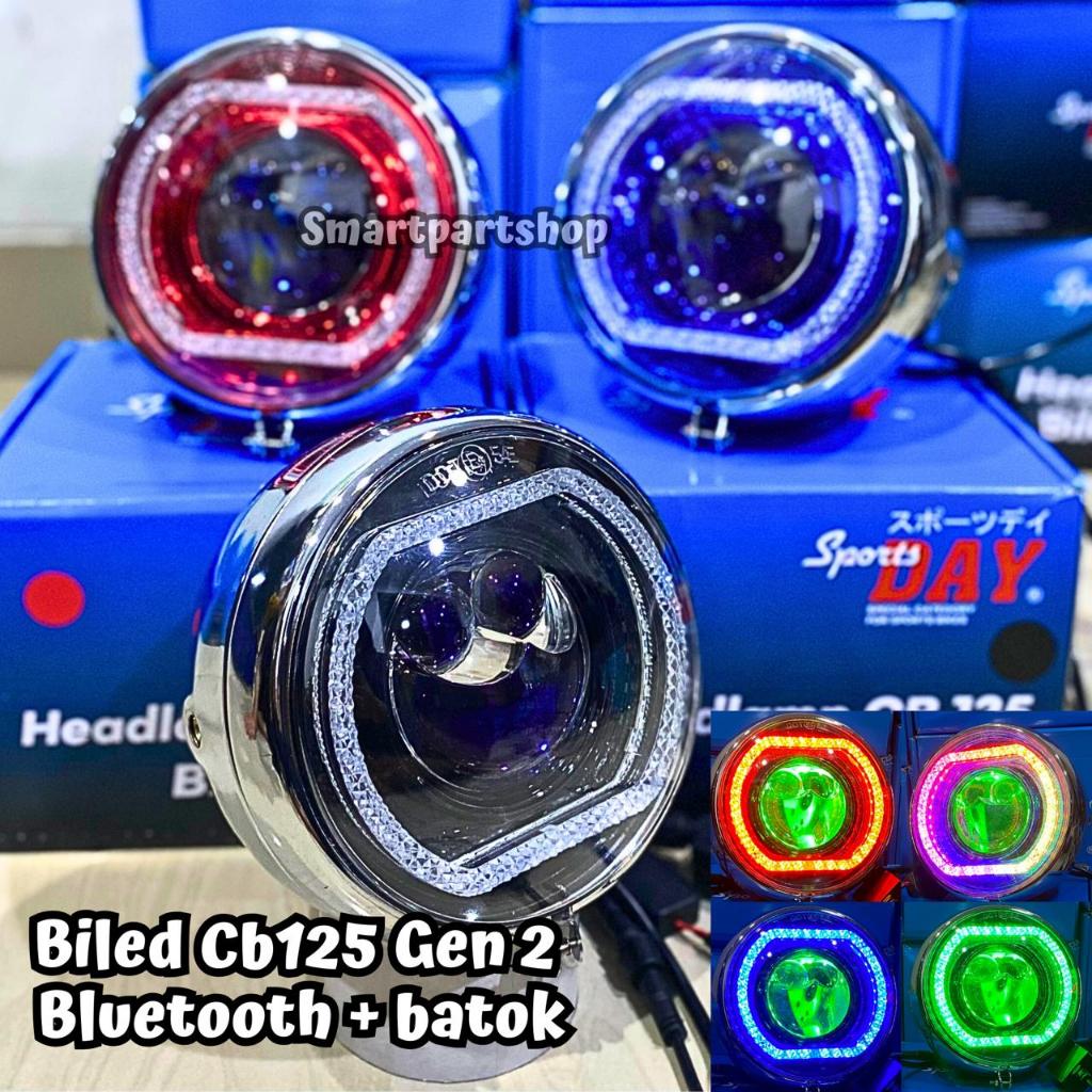 Jual LAMPU BILED CB 125 DAY 5,75 INCH LAMPU DEPAN BILED DUAL TRIPLE 4 ...