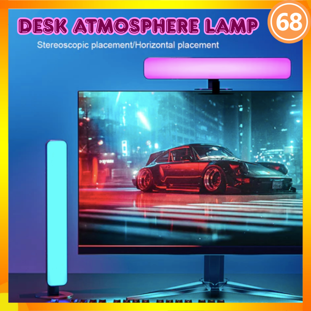 Jual [COD] Lampu Meja LED Desk Lamp Atmosphere Light LED Bar RGB Neon ...