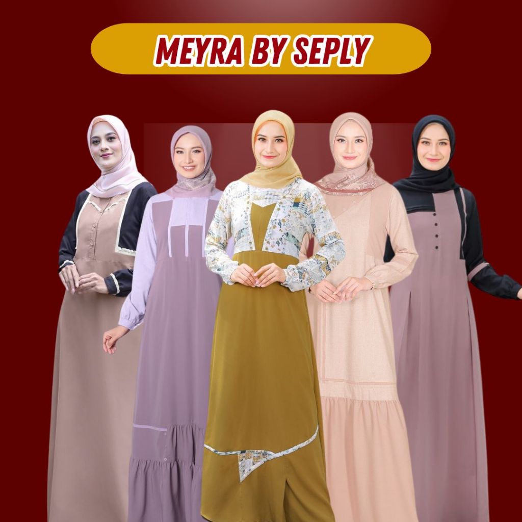 Jual [HABISIN STOK] MEYRA SPECTRA SALE BY SEPLY MODEL BAJU MUSLIM ...