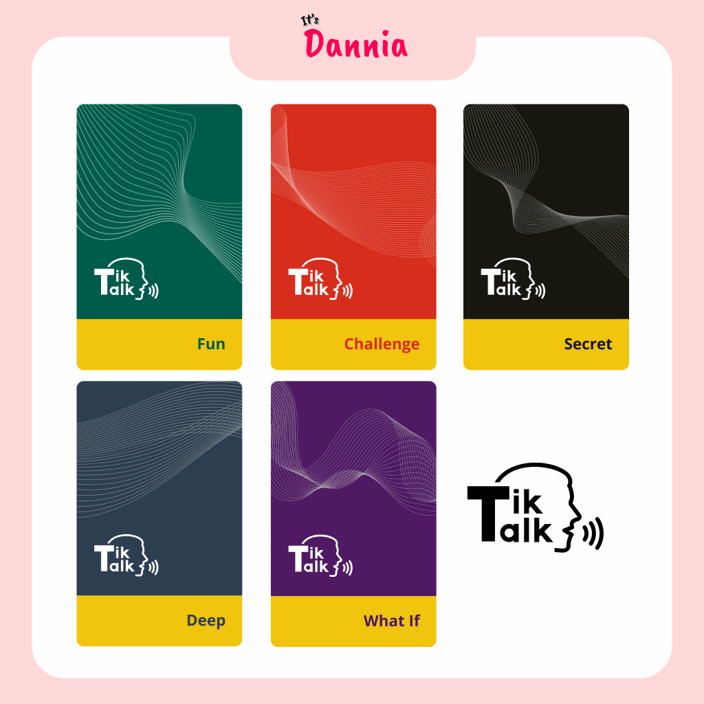 Jual Kartu TikTalk - Kartu Game Obrolan Seru Anti Garing! Cocok Buat ...