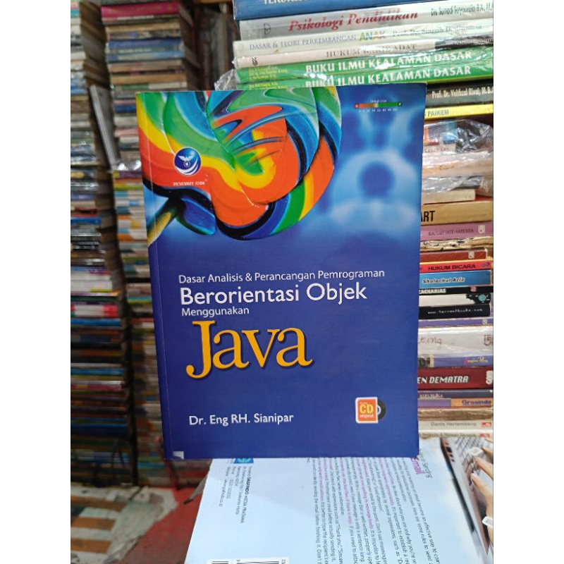 Jual buku komputer bekas. dasar analisis perancangan pemograman ...