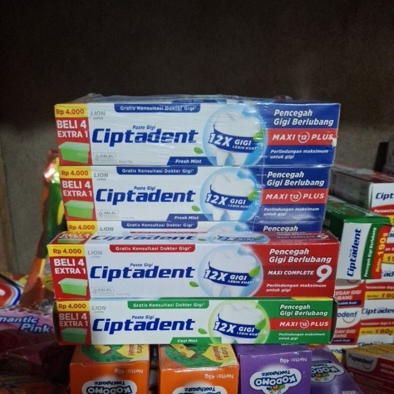 Jual Ciptadent Pasta Gigi Toothpaste 75gr | Shopee Indonesia