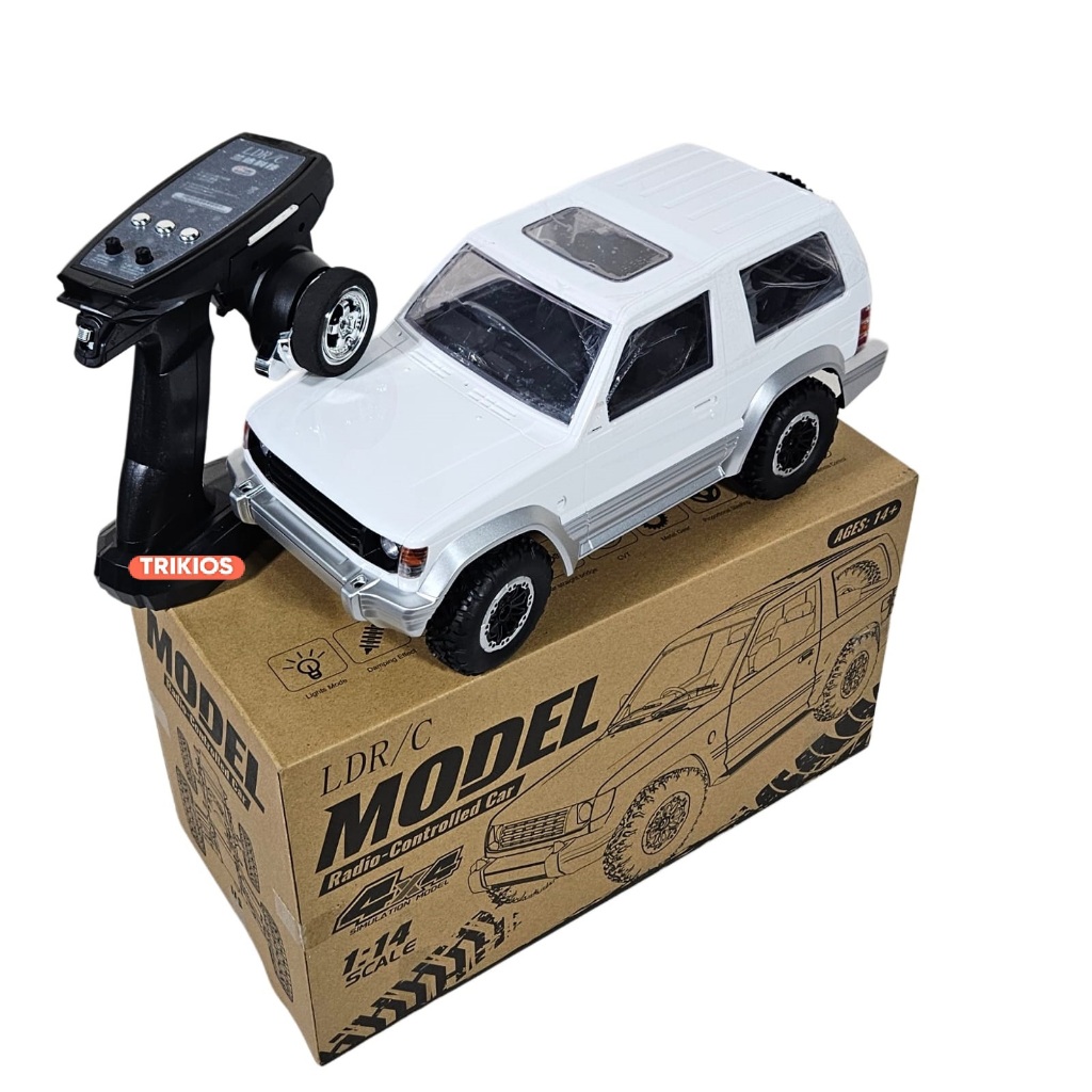 Jual LDRC LD1297 Pajero Mobil Mainan Mobil RC Adventure Off Road 4x4 ...