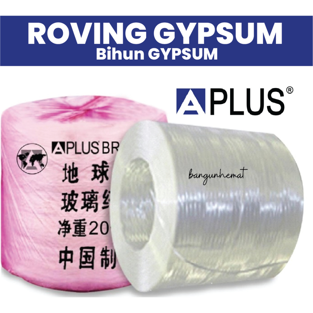 Jual Roving Gypsum Aplus – Serat Bihun A+ untuk Penguat Sambungan & Lis ...