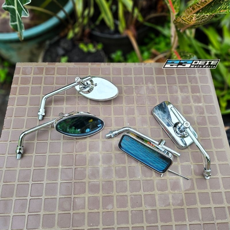 Jual Spion sepion day kotak & oval drat 14 cb gl megapro tiger dll model daytona | Shopee Indonesia