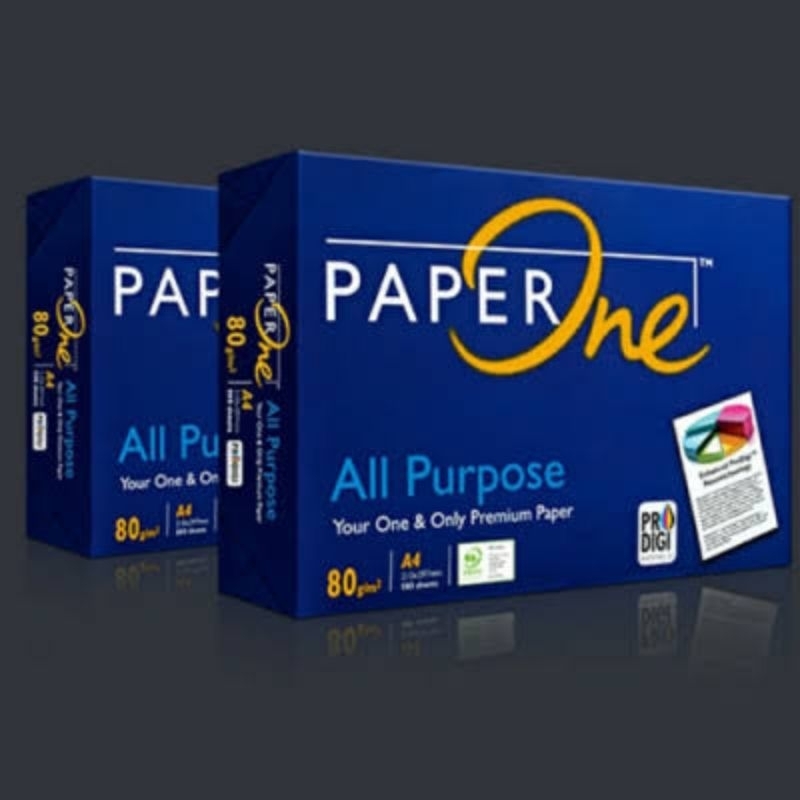 Jual Kertas HVS A4 80 gr Paperone 1 dus isi 5 rim | Shopee Indonesia