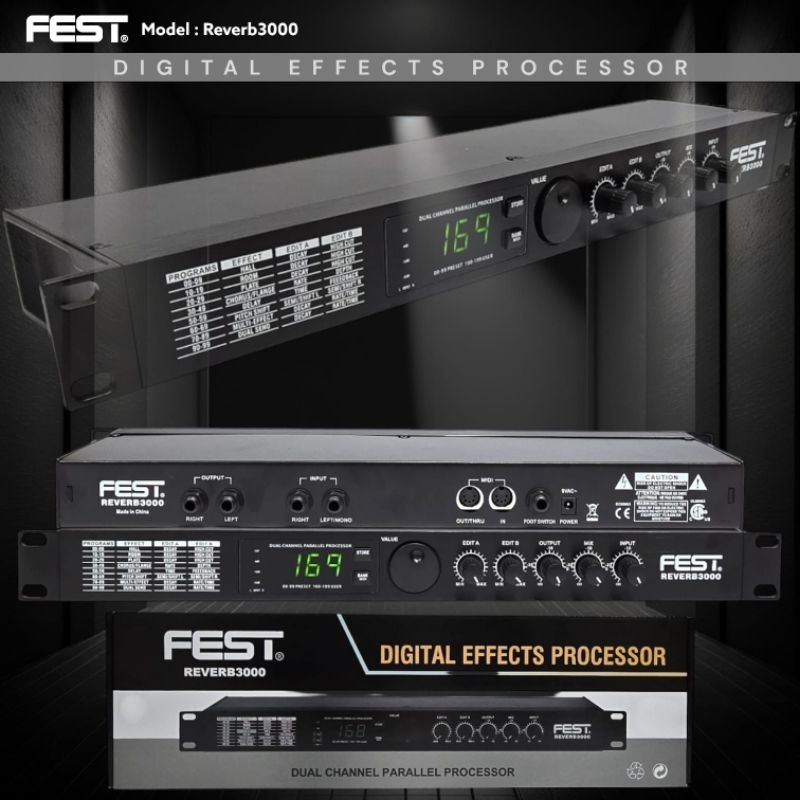 Jual Effect vocal fest reverb 3000 reverb3000 efect vocal original ...