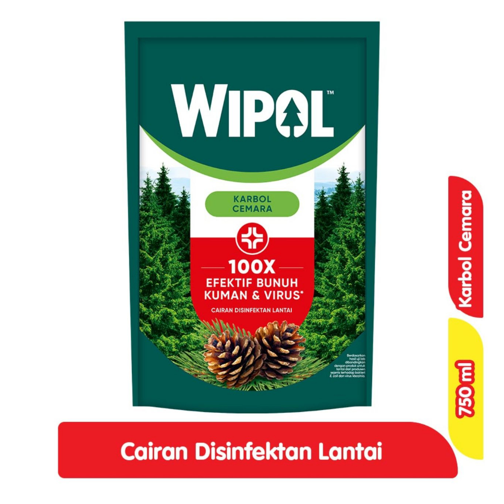 Jual Wipol Pel Lantai Karbol Cemara 750ml | Shopee Indonesia