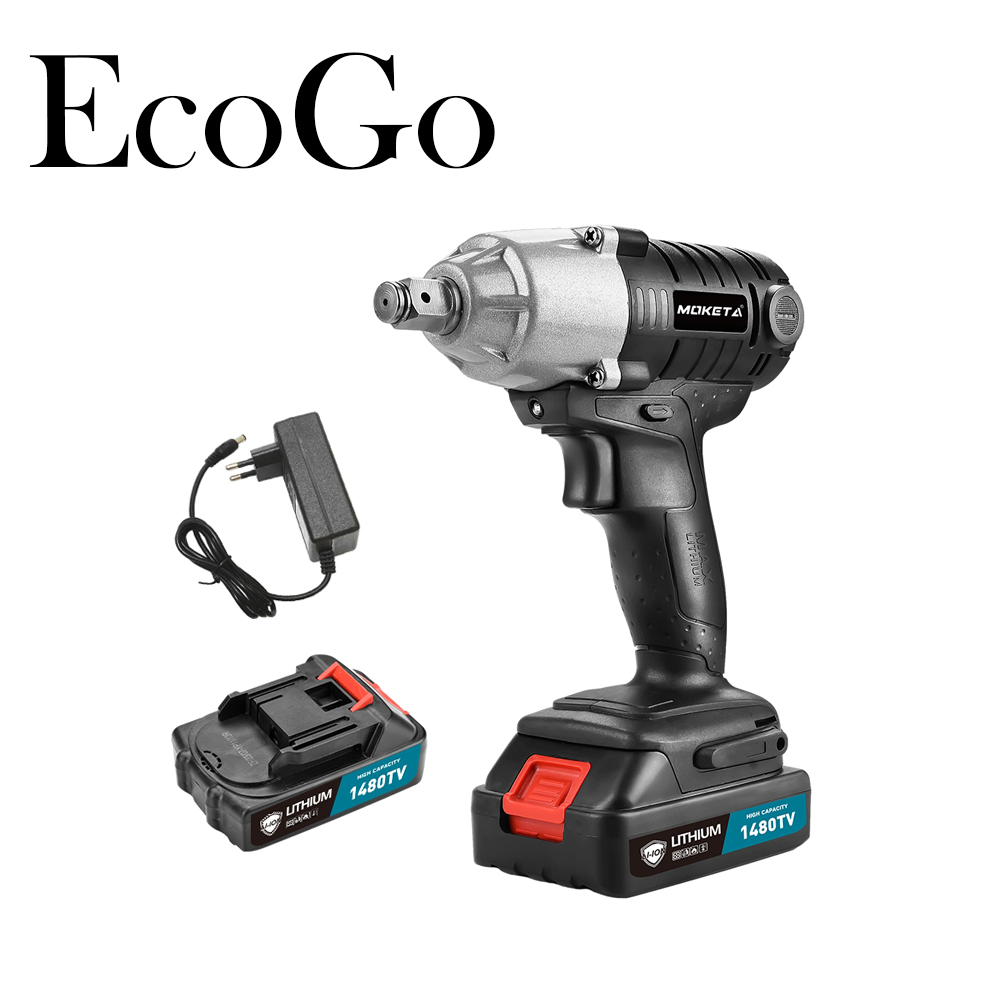 Jual EcoGo CORDLESS IMPACT WRENCH impact baterai MESIN BOR UNTUK BAUT MOBIL impact Brushless ...