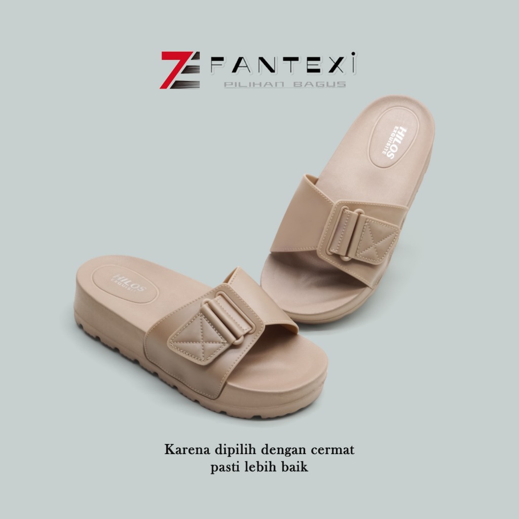 Jual Sandal Selop Slip-On Wanita Korea Staylie Trendy Terkini Bahan ...