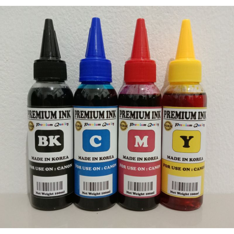 Jual Tinta isi Ulang / Refill Printer Canon 100ml Premium ink - Made in ...