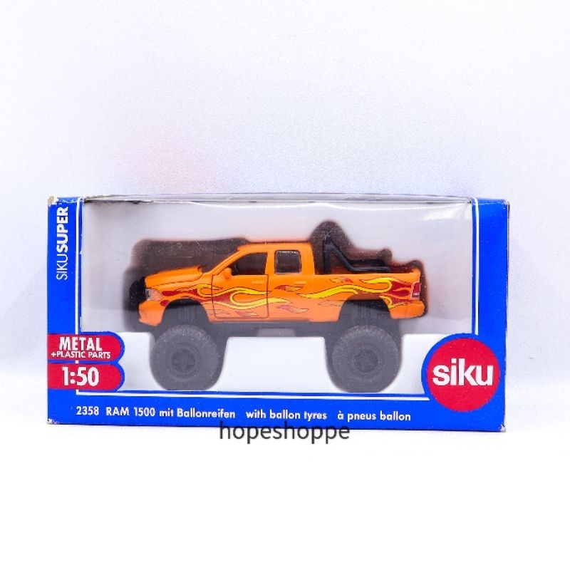 Jual Diecast Mobil Siku Super 2358 RAM 1500 with Balloon Tyres Original ...