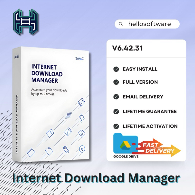 Jual IDM Internet Download Manager v6.42 Build 31 Full Version (Versi Terbaru) | Shopee Indonesia