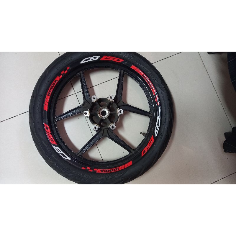 Jual Velg dan Ban pnp CB 150 / verza / New MegaPro | Shopee Indonesia