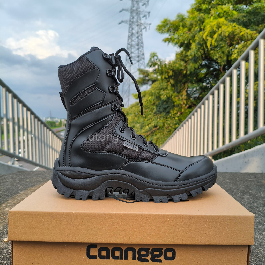 Jual SEPATU PDL TNI POLRI POLISI SATPOLPP SECURITY UJUNG BESI TERBARU ...