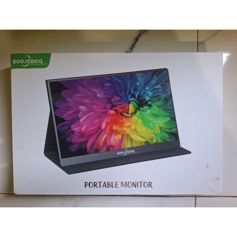Jual monitor portable GOOJODOQ 15,6 inc monitor pc monitor gaming ...