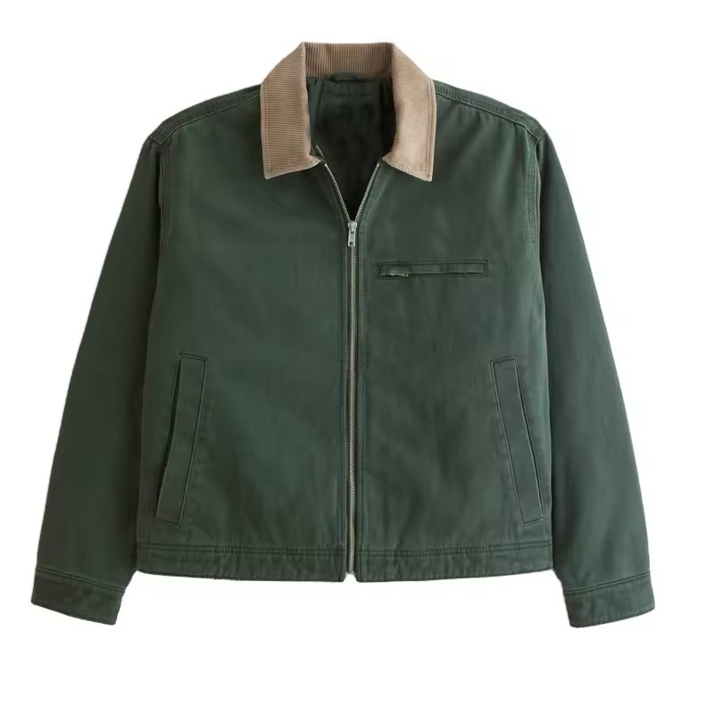Jual NORTH | WORK JAKET BOXY FIT KERAH CORDUROY | WORK CROP BOXY JAKET ...