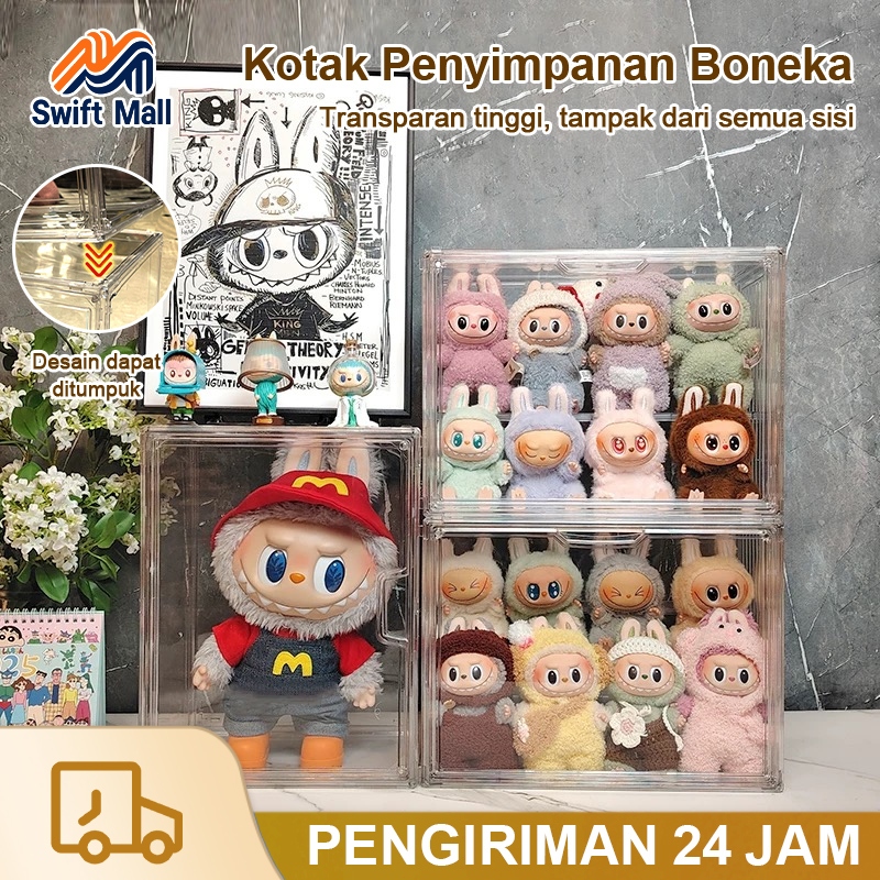 Jual Swift Mall Storage Box Acrylic Transparent Display / Kotak ...