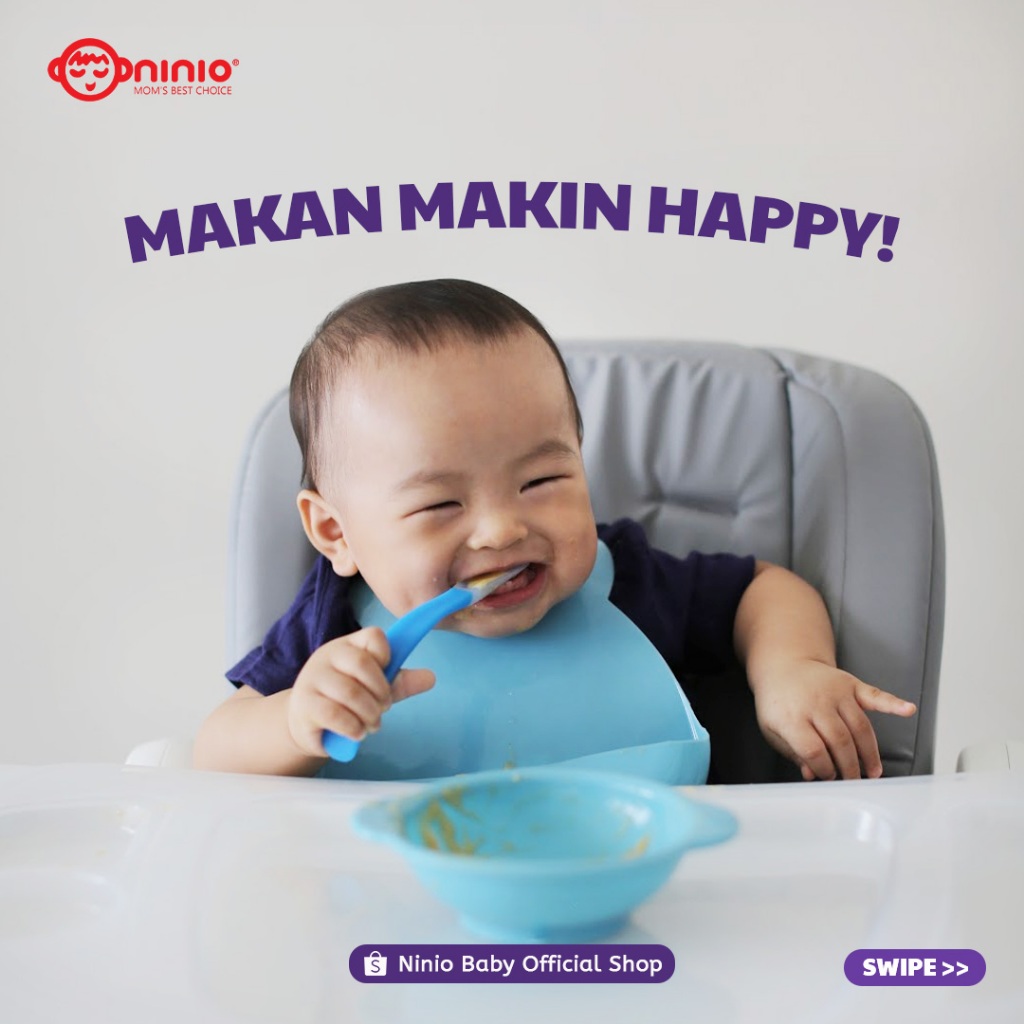 Jual Set Mangkuk dan Sendok Full Silicone SFS-01 | Shopee Indonesia