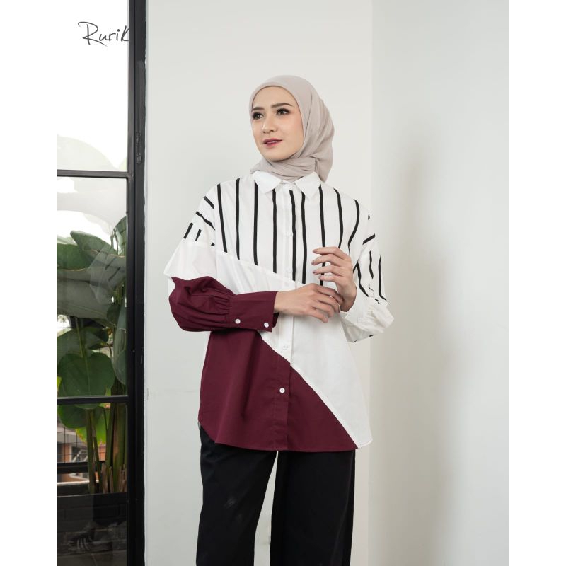 Jual kanzia shirt by rurik | Shopee Indonesia
