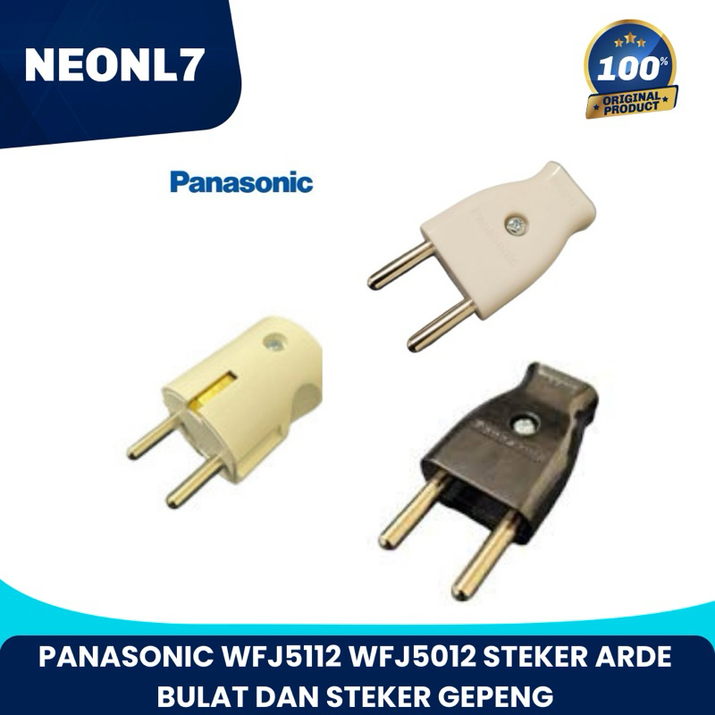 Jual PANASONIC WFJ5112 WFJ5012 STEKER ARDE BULAT DAN STEKER GEPENG ...