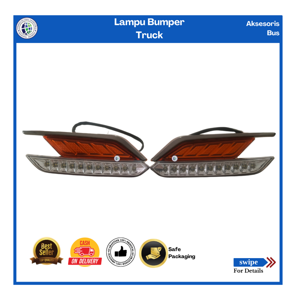 Jual Lampu Bumper Truck/Lampu Variasi Jetbus 5 Original | Shopee Indonesia