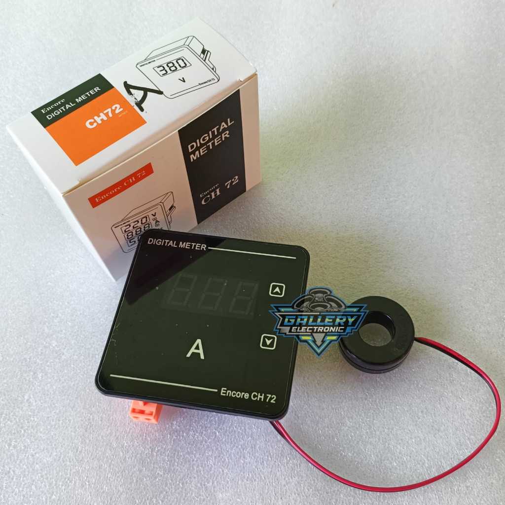 Jual Digital Panel Amper Meter 0-120A CH-72 74x74cm / Ampermeter ...