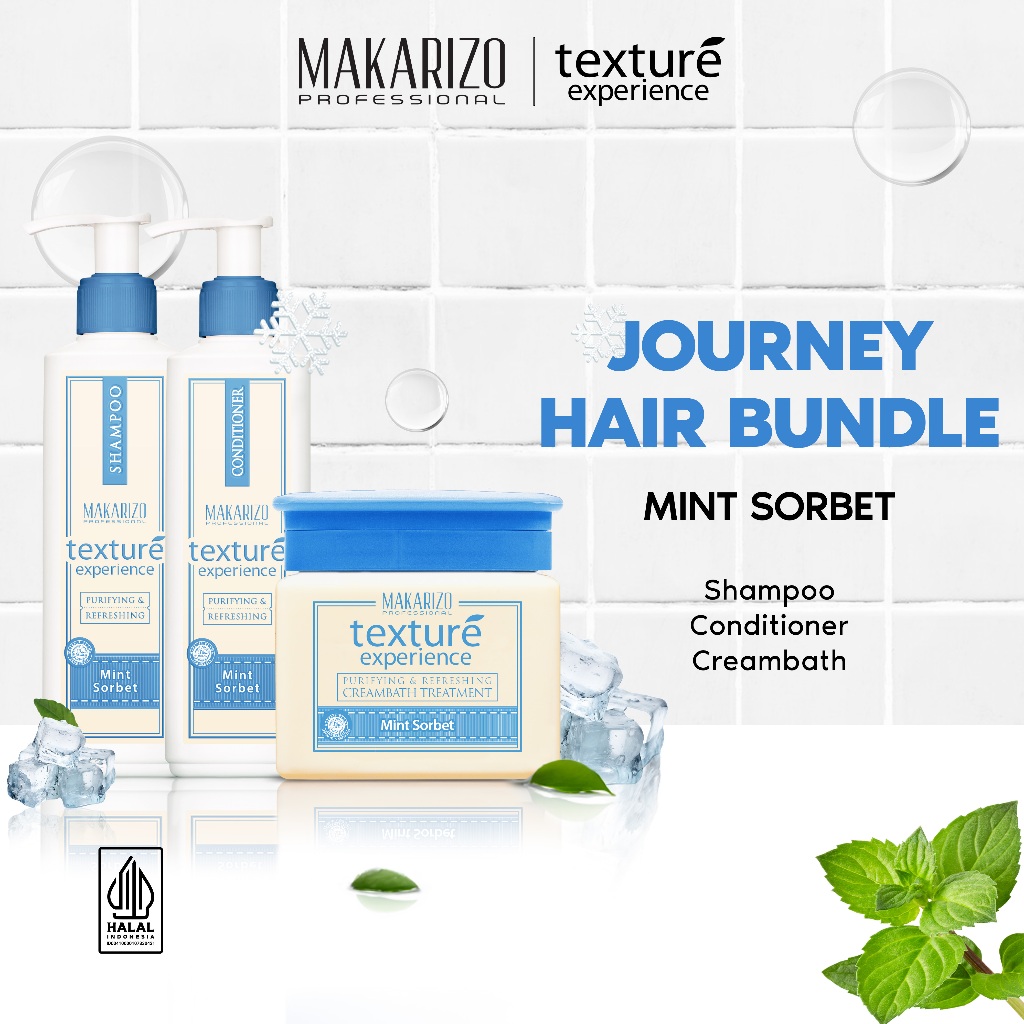 Jual Texture Experience Journey Hair Bundle Mint Sorbet untuk Rambut ...