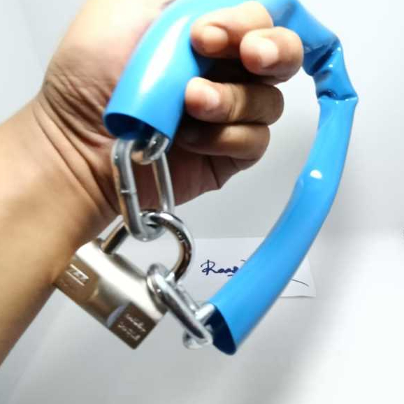 Jual Paket Rantai Besi Kapal 6mm + Gembpk 40mm / Gembok Rantai ...