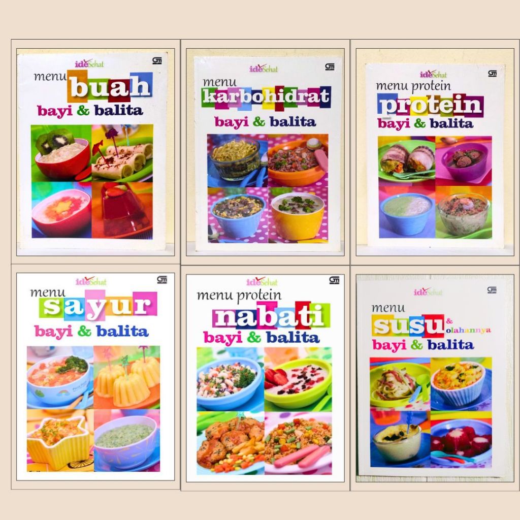 Jual SALE Buku MPASI Ise Sehat : Menu Bayi dan Balita BUAH SAYUR ...