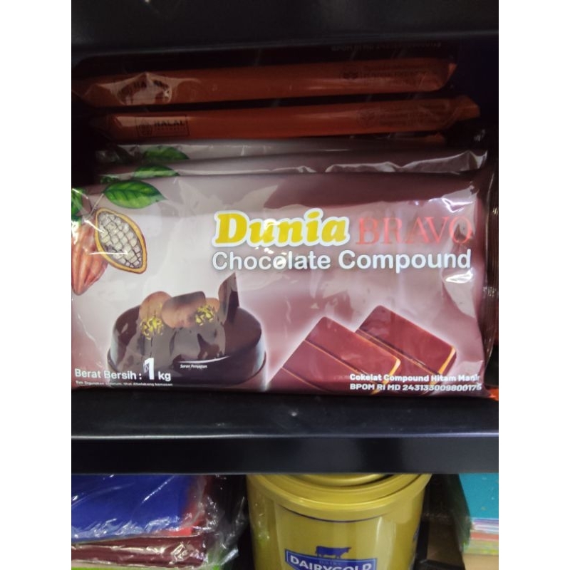 Jual Dunia Bravo Chocolate Compound 1kg | Shopee Indonesia