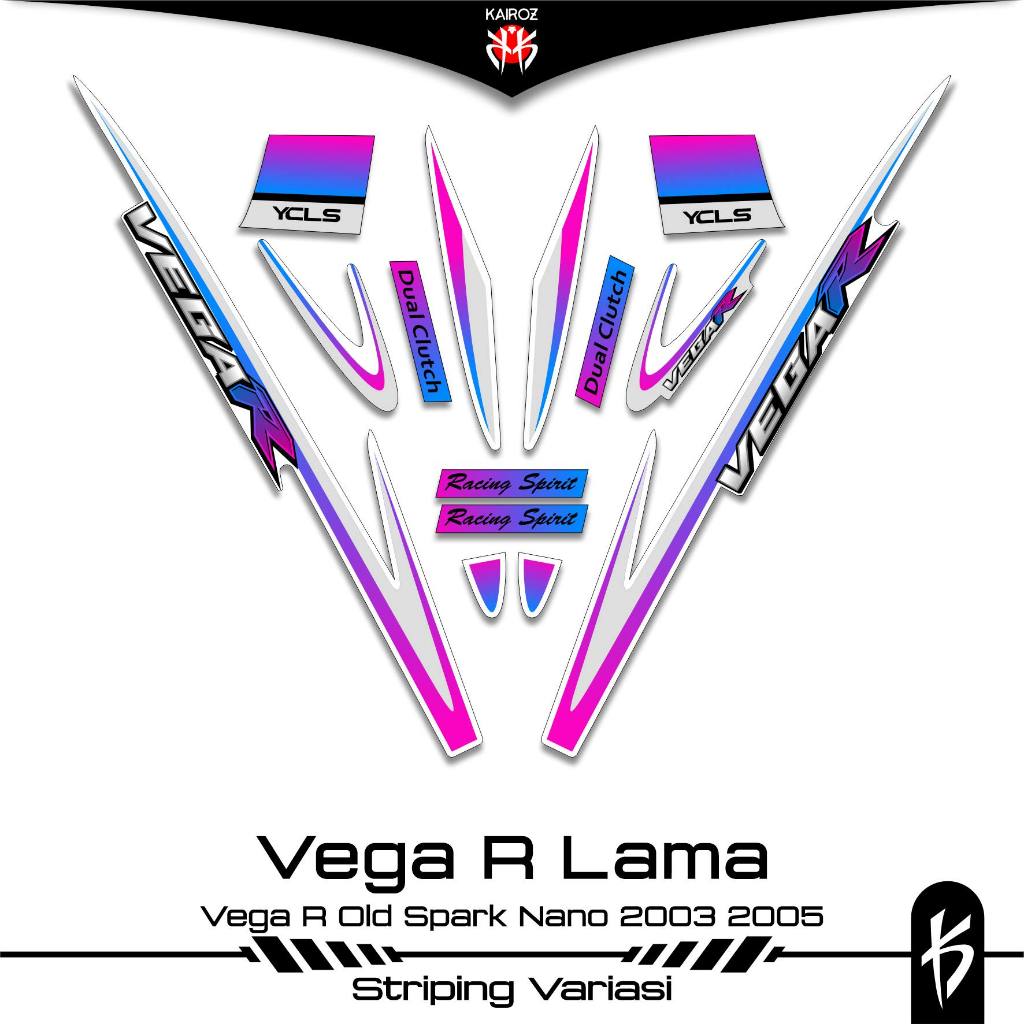 Jual STRIPING VEGA R LAMA SKU 5 STIKER STICKER YAMAHA VEGA R OLD 2003 ...