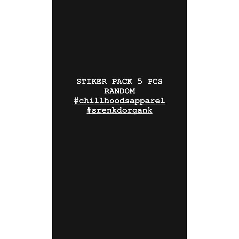 Jual STIKER PACK CHLD-SDG | Shopee Indonesia