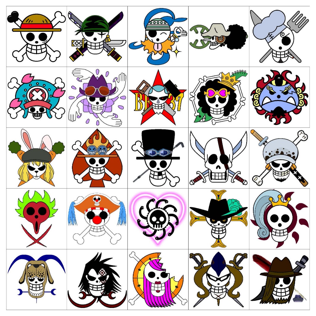 Jual MINI STIKER ONE PIECE BOUNTY TRANSPARAN (ISI : 54 PCS) WIBU ...