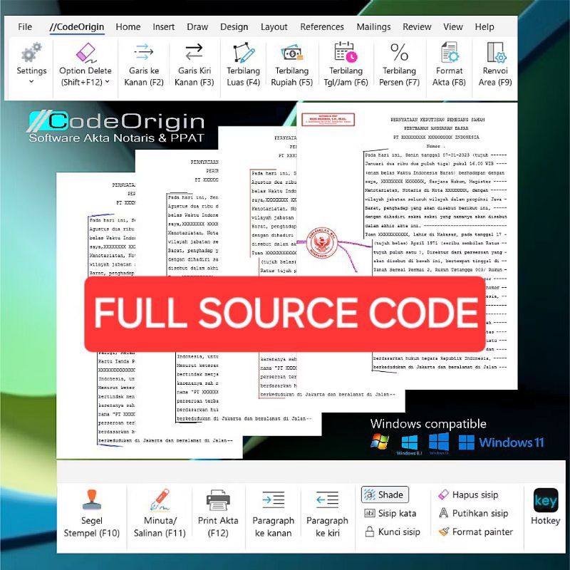 Jual Software Notaris PPAT CodeOrigin Full Source Code | Shopee Indonesia