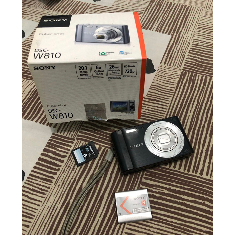 Jual Digicam Sony W810 | Shopee Indonesia