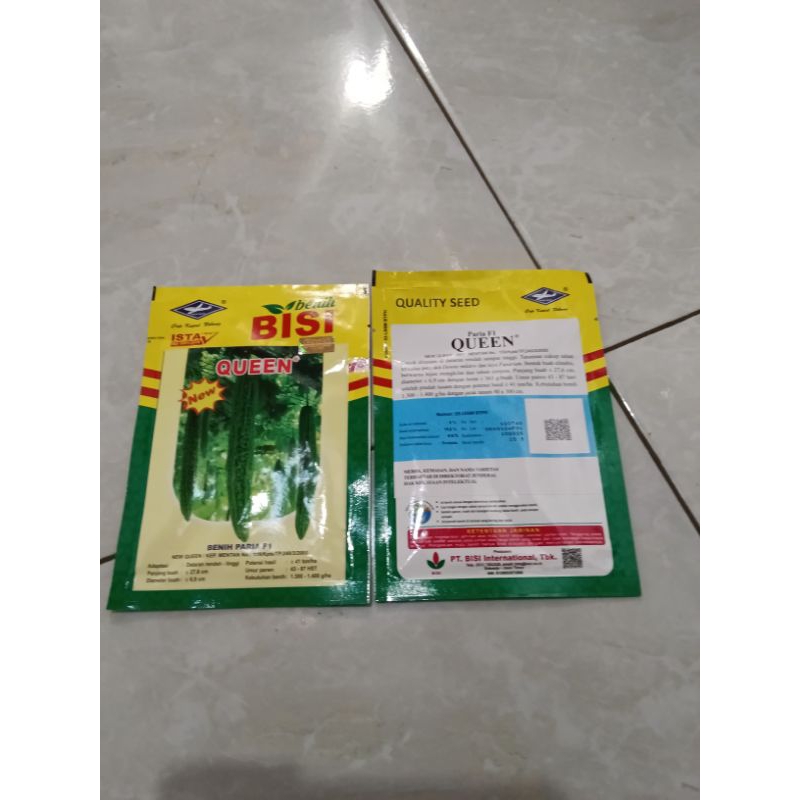 Jual Benih Bibit Paria Pare New Queen F1 (lebih Tahan Virus Tipe Raden ...
