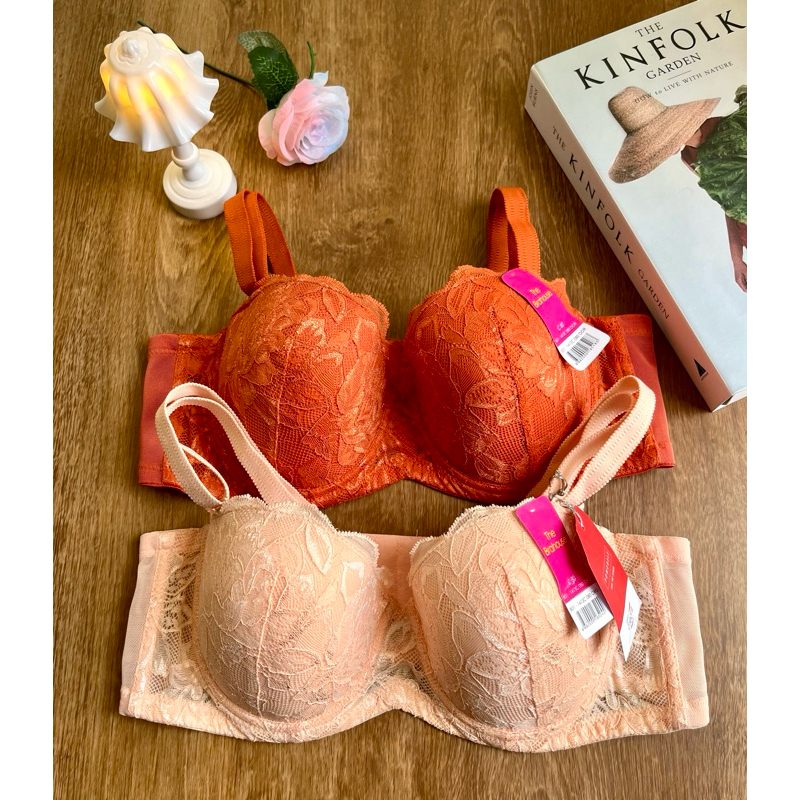 Jual THE BRAHOUSE BRA HALF CUP BERKAWAT BUSA TIPIS BH 34C 36C 38C C80 ...