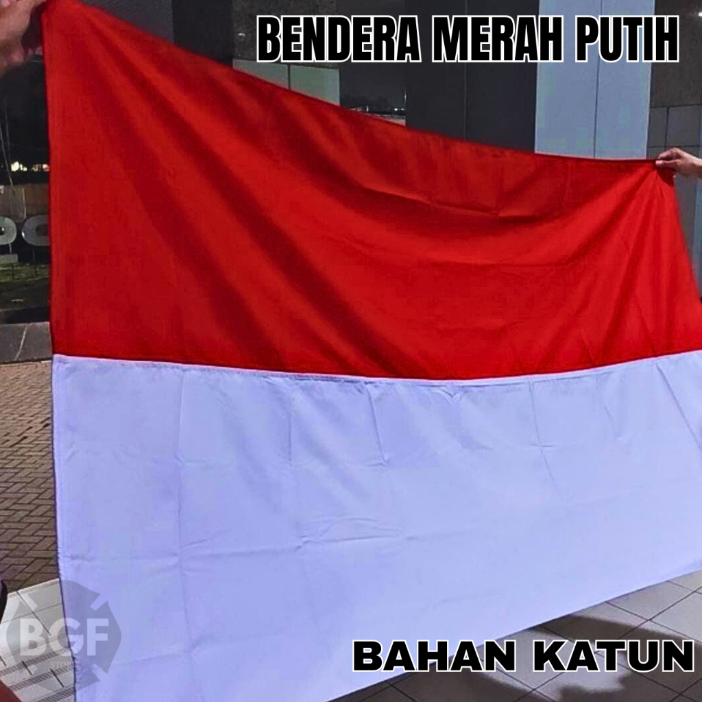 Jual bendera merah putih bahan kain katun ALL SIZE | Shopee Indonesia