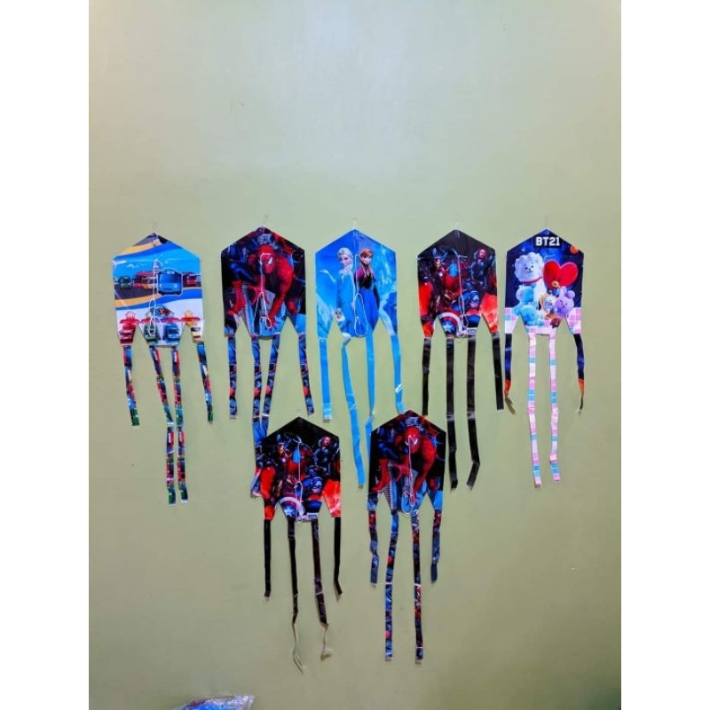 Jual PAKET 100 LAYANG-LAYANG KARAKTER ANAK, LAYANGAN HIAS/PANTAI ...