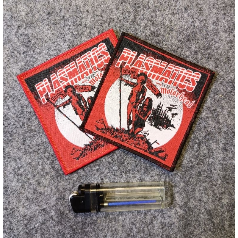 Jual Plasmatics / Woven patch / Emblem / Badge / Punk Fashion ...