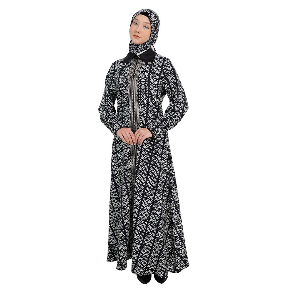 Jual HIKMAT A6675-02 - Nourgraph Gamis Abaya Wanita | Shopee Indonesia