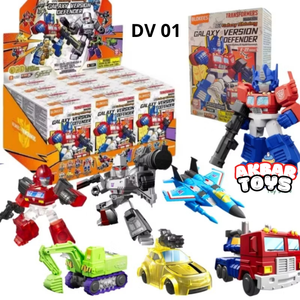 Jual Blokees Transformers Defender Version 1 2 3 Mini Action Figures ...