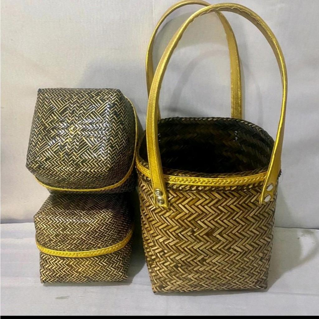 Jual Set 2 Keben Bambu Model Klasik | Shopee Indonesia