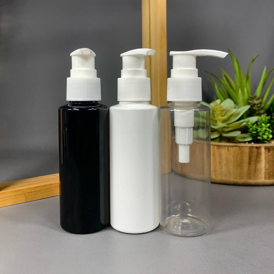 Jual Botol Pump 100 ML RF / Botol Lotion Pump 100 ML - Tutup Pump Putih / Botol Sabun 100 ML ...